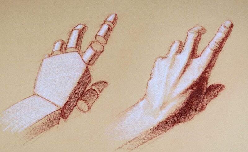 drawing hands