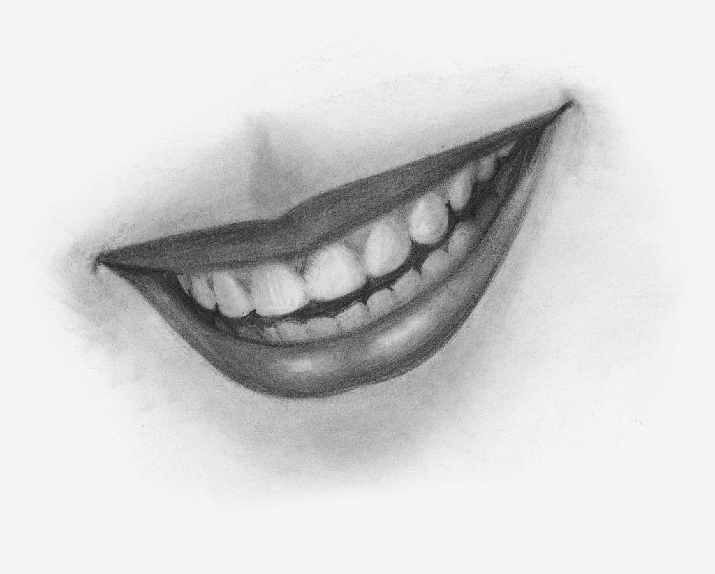 grin drawing